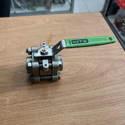 Jual Ball Valve Stainless KITZ 1/2 inch 3pc body SS316 koneksi las ...
