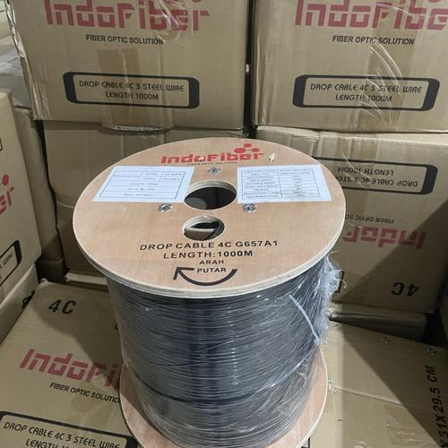 Jual Drop Wire / Kabel Fiber Optic / Dropcore 4 Core FTTH 1km / 1000 ...