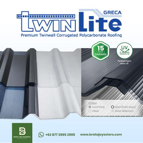 Jual Atap Polycarbonate Twinlite Greca 6mm Gelombang Garansi Resmi 15 ...