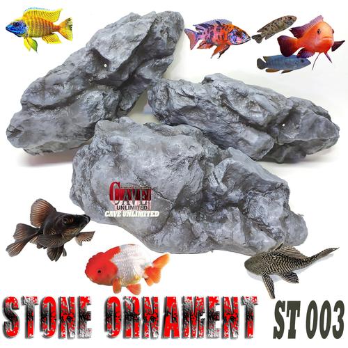 Promo BATU AKUARIUM HIASAN AQUASCAPE TERRARIUM STONE RESIN ORNAMEN IKAN ...