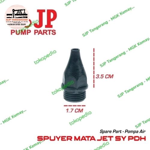 Jual Spare Part Pompa Air Spuyer Mata Jet Pump SANYO - PDH - HITAM - JP ...