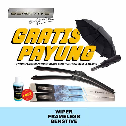 Promo Wiper Frameless BENSTIVE APV ukuran 18 dan 18 inch - Kota Bandung ...
