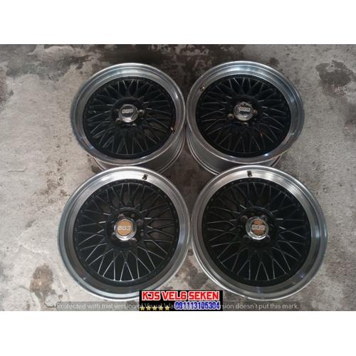 Jual VELG MOBIL BEKAS RACING R17 BBS RS PCD 4X100-4X114,3 BML VIOS CITY - Jakarta Barat - TOKO ...