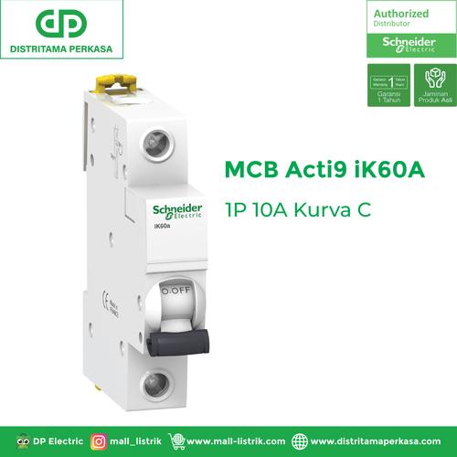 Jual Schneider MCB Acti9 iK60A 1P 10A 6kA Kurva C - A9K14110 - Kota Tangerang - DP Electric ...