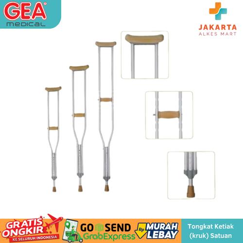 Jual Tongkat Ketiak Satuan Crutch Gea FS925L Alat bantu Jalan Kruk ...