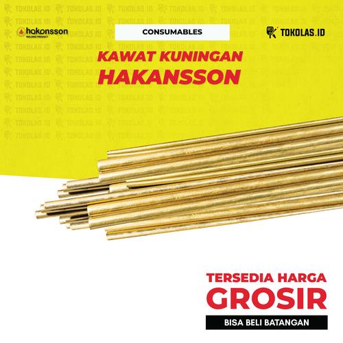 Jual Kawat Las Kuningan 2.0mm Batangan (Germany) Hakansson Copper Rod ...