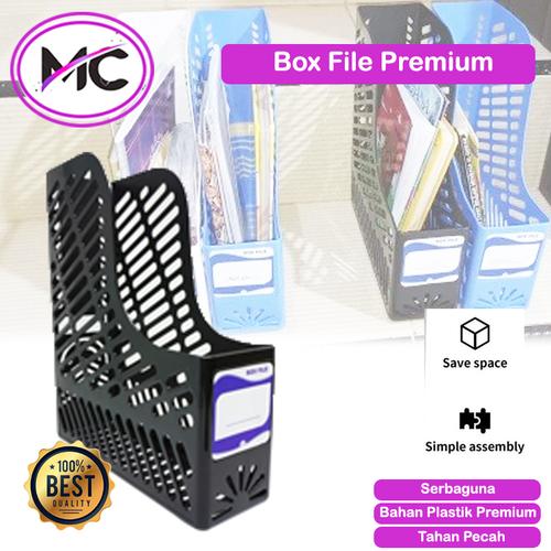 Jual Box File Plastik PVC Keranjang Berkas Kotak Penyimpanan Dokumen ...
