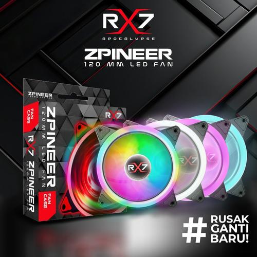 Jual FAN RGB RX7 12CM / FAN CHASING RGB / FAN CASING RGB / FAN LAMPU ...