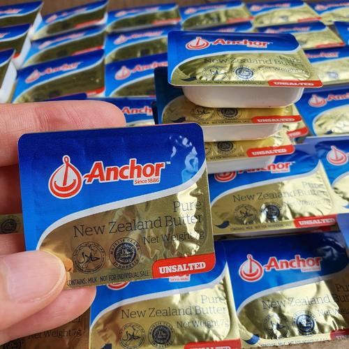 Jual BUTTER PORTION UNSALTED ANCHOR 7g (pack isi 10 mini cups) - Kota ...