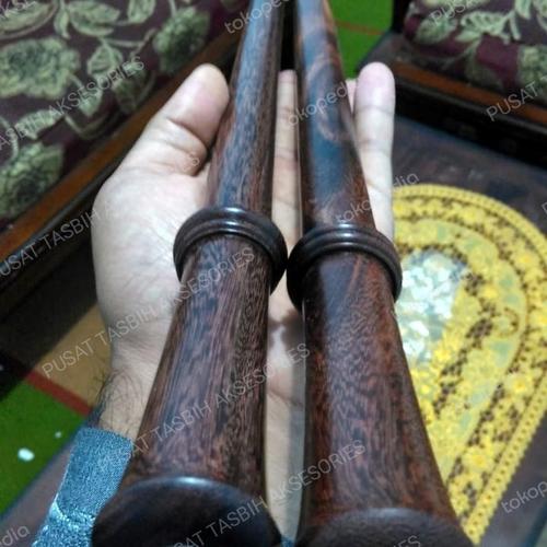 Jual tongkat pusaka galih asem asli full galih model komando TNI POLRI ...