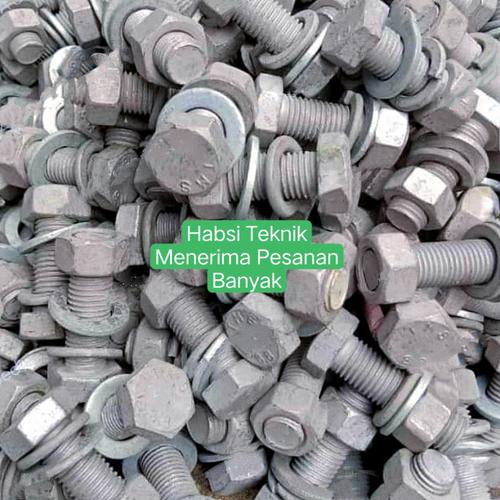 Jual BAUT MUR ( M16 x 50mm ) FULL DRAT HOTDIP GALVANIS TAHAN KARAT - Jakarta Pusat - Hasbi ...