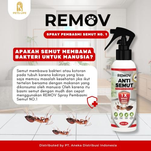 Jual Remov Spray Anti Semut Pembasmi Hama Dan Serangga Ramah Lingkungan ...