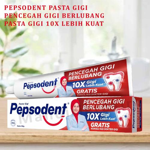 Jual Pencegah Gigi Berlubang * Pepsodent * Pasta Gigi 10x Lebih Kuat ...