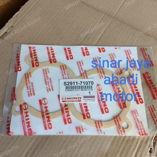 Jual GASKET COMPRESSOR PACKING COMPRESOR ATAS HINO LOHAN 500 S2911 ...