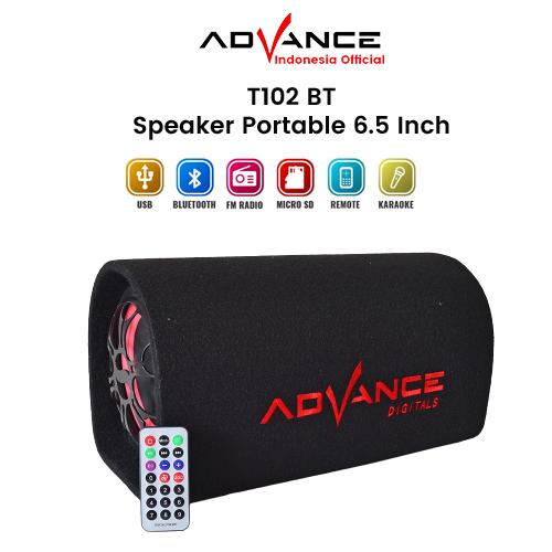 Jual Speaker Subwoofer 6.5 Inch Advance T102 BT Bluetooth Karaoke ...
