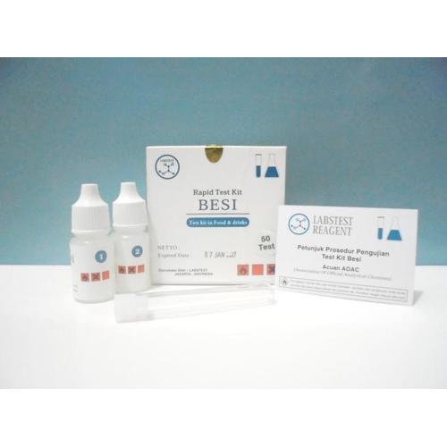 Jual Test Kit Besi (Fe) / Reagent Uji Cepat Besi / Fe Test Kit Labs ...