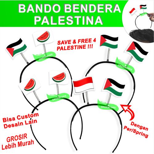 Jual Palestina palestin palestine bando ikat kepala syal atribut ...