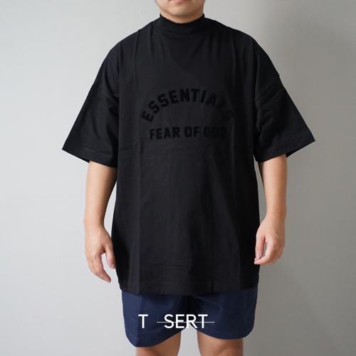 Jual ESSENTIALS FOG SS23 JET BLACK TEE (100% AUTHENTIC) - XS - Kota ...