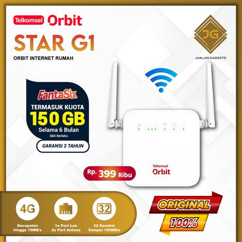 Promo Telkomsel Orbit Star G1 Modem Router 4G Wifi Garansi Resmi - STAR ...