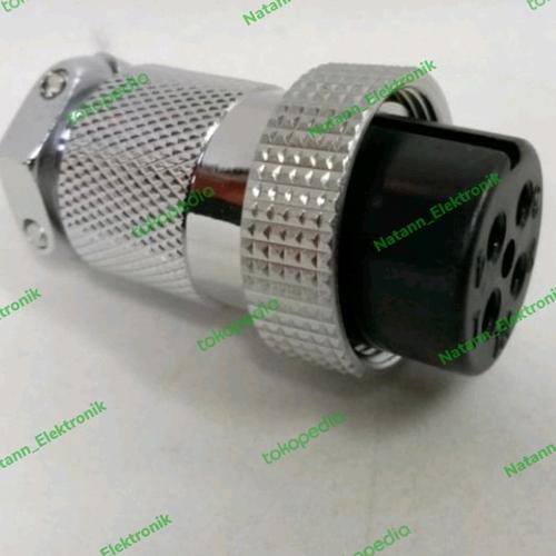 Jual soket socket lampu aldis lamp female cewek cewe 4p 4pin cxd8 cxd 8 ...