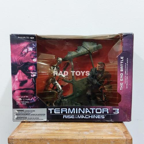 Jual T-850 & t-x endoskeleton mcfarlane toys terminator 3 the end ...