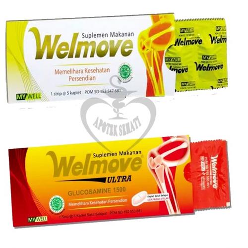 Promo Welmove Isi 5 Kaplet Ultra sakti Vitamin Sendi Tulang Glucosamin ...