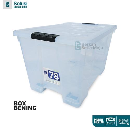 Jual Container Box Kotak Penyimpanan Besar 78 Liter BSM Ezy Storage ...
