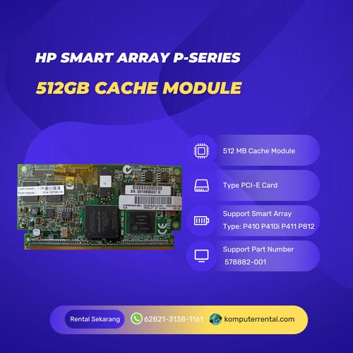 Jual HP Smart Array 512MB Cache Module P410 P410i P411 P812 578882-001 ...