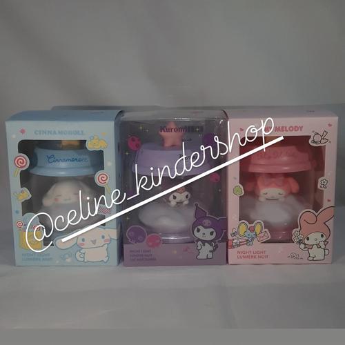 Jual MINISO Sanrio Night Light Dream Series - Lampu Tidur - Kuromi ...