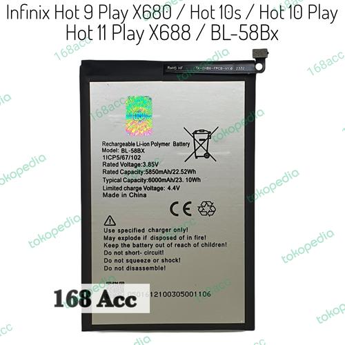 Jual Baterai Infinix Hot 9 Play X680 Hot 10s Hot 10 Play Hot 11 Play ...