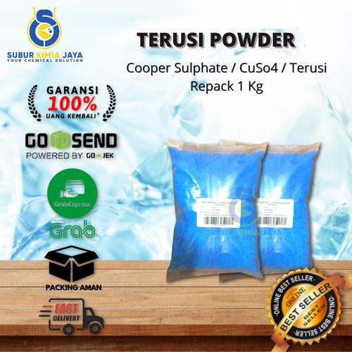 Jual Cooper Sulphate / CuSo4 / Terusi Powder 1 KG - Kota Bandung ...