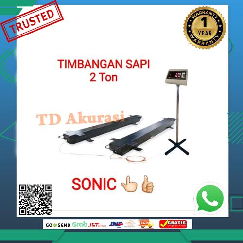 Jual Timbangan Sapi Loadbarr 1 - 2 Ton Timbangan Ternak N17 2 ton ...