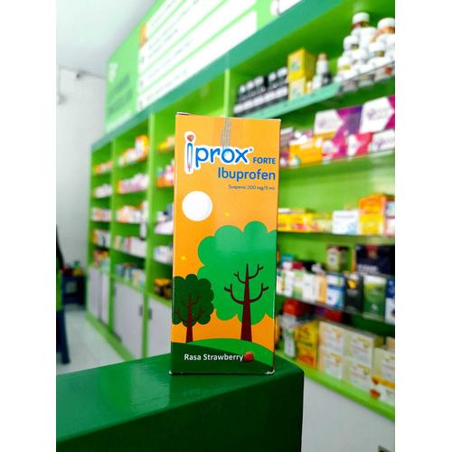 Jual Obat Penurun Demam & Pereda Nyeri Iprox Forte Rasa Strawberry 60 ...