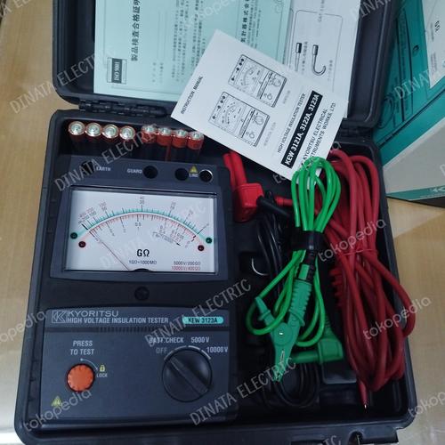 Jual Megger Kyoritsu Insulation Tester KEW 3123 A/10.000 V - Jakarta ...