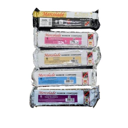 Jual Mercolade Chocolate Compound Rainbow 150gr – Coklat Batang Warna ...
