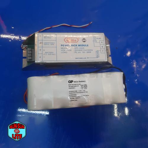 Jual Emergency Battrey Power Pack Module PLC Hits HPL 2026 NICAD ...