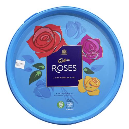 Jual Cadbury Roses Tub 600g / Coklat Cadbury Natal Original 2023 - Kota ...