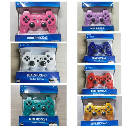 Jual STIK PS3 WIRELESS ORIGINAL PABRIK STIK PS3 GETAR OP WARNA - Biru ...