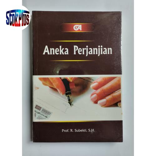 Jual ANEKA PERJANJIAN - R. SUBEKTI - Jakarta Selatan - stokplus | Tokopedia