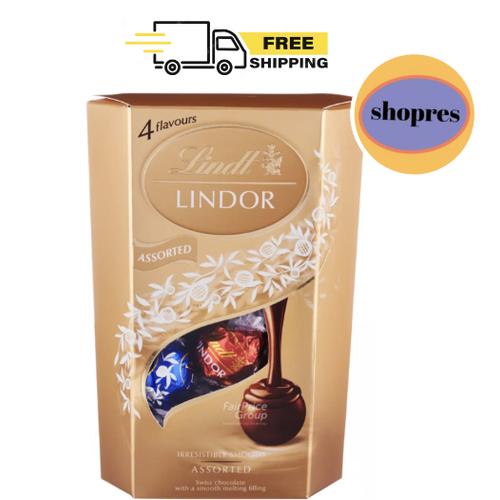Jual Lindt Lindor Cornet Chocolate Balls - Assorted 200g - Kota Tanjung ...