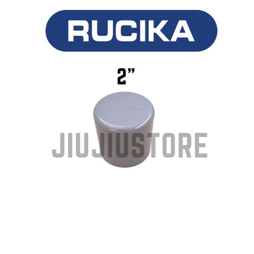 Jual RUCIKA CAP PVC D 2 INCH DOP PVC D 2" RUCIKA PENUTUP PIPA 2" INCH ...