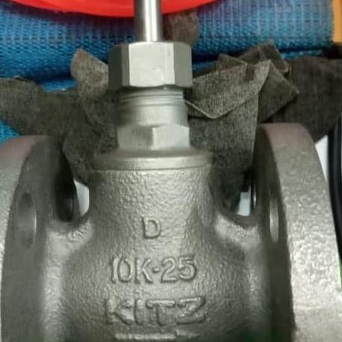 Jual GLOBE VALVE KITZ FLANGE 1"INCH STAINLESS STEAM, OIL, WATER, AIR ...