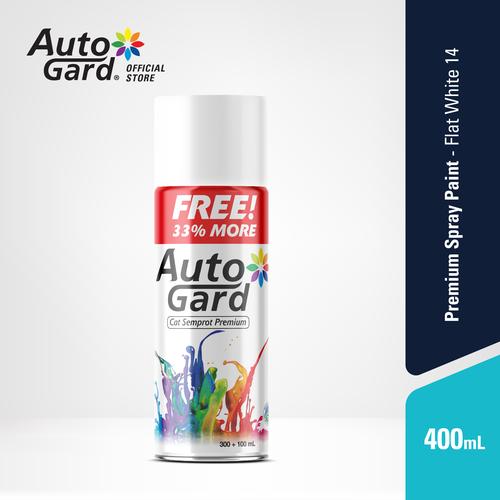 Promo AUTOGARD FLAT WHITE PUTIH DOFF 14 - Cat Semprot Premium Motor ...