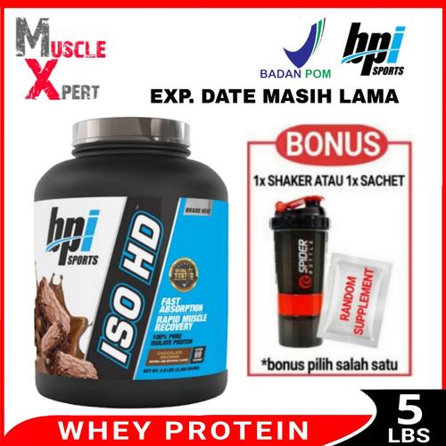 Jual BPI Iso HD 5 Lbs Iso HD 5 Lb 5Lbs Whey Protein Isolate IsoHD BPI ...