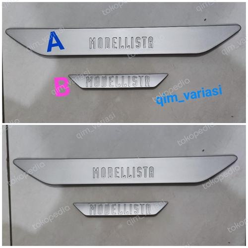 Jual Emblem Logo Panel Body Kit Modellista Toyota Innova Zenix 2022 ...