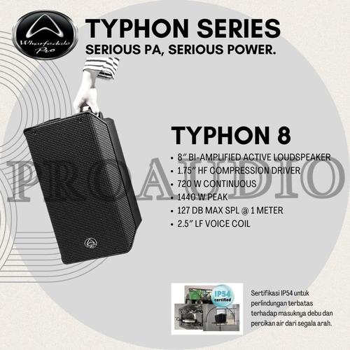 Jual Speaker Aktif 8 Inch Wharfedale Pro Typhon AX 8 AX8 Bi-amp ...