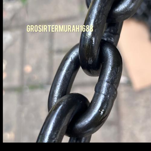 Jual Rantai Baja G80 20mm / Chain Block 20mm / Rantai Baja HItam 20mm ...