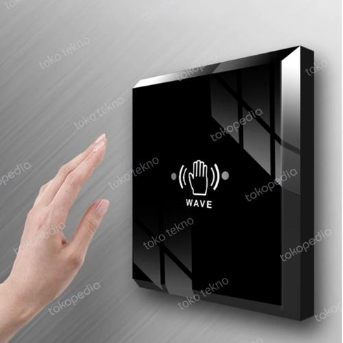 Jual Sensor Tangan Wave / Exit Button Sentuh Tangan WAVE Access Control ...