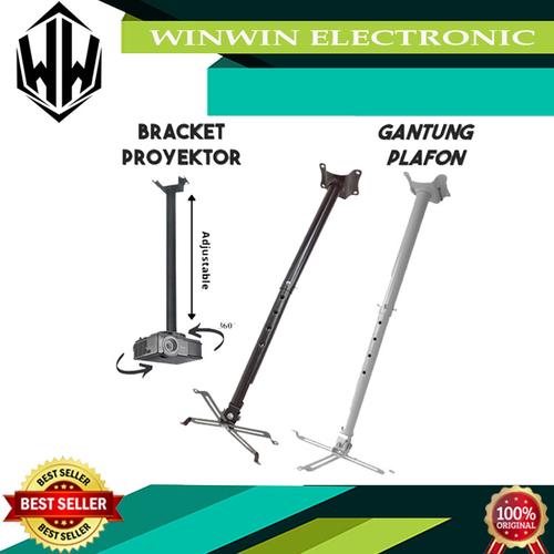 Jual bracket gantung projector/proyektor/infocus universal 1M & 2M NEW ...