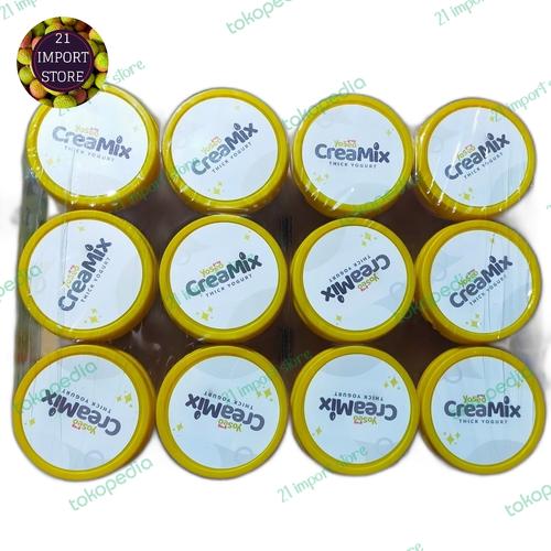 Jual Yoseo Yogurt Creamix Strawberry Cheesecake Thick Yogurt isi 12 |1 ...